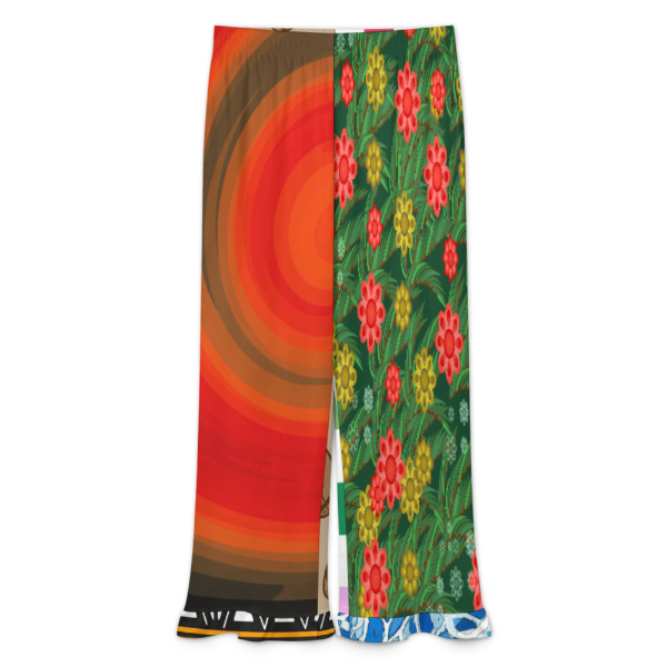 Multi-Image-Druck Damen / Frauen Rüschen Pyjamahose NSHYBSK mit Foto ...