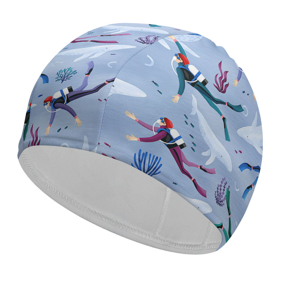 Damen / Herren Unisex Bedruckbare Schwimmkappe Badekappe mit Photo und ...